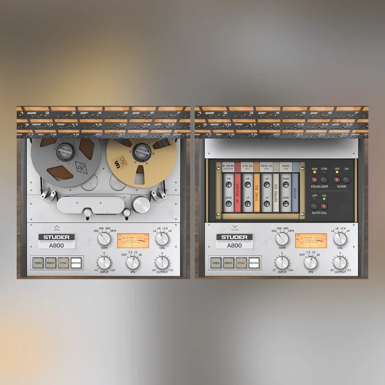 UAD Studer® A800 Tape Recorder - PluginsMasters